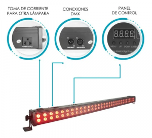BARRA DE LUZ 642-BAR DE LA MARCA STEEL PRO