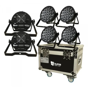 PAR 824 UV DE LA MARCA SUPER BRIGHT AND LOUD